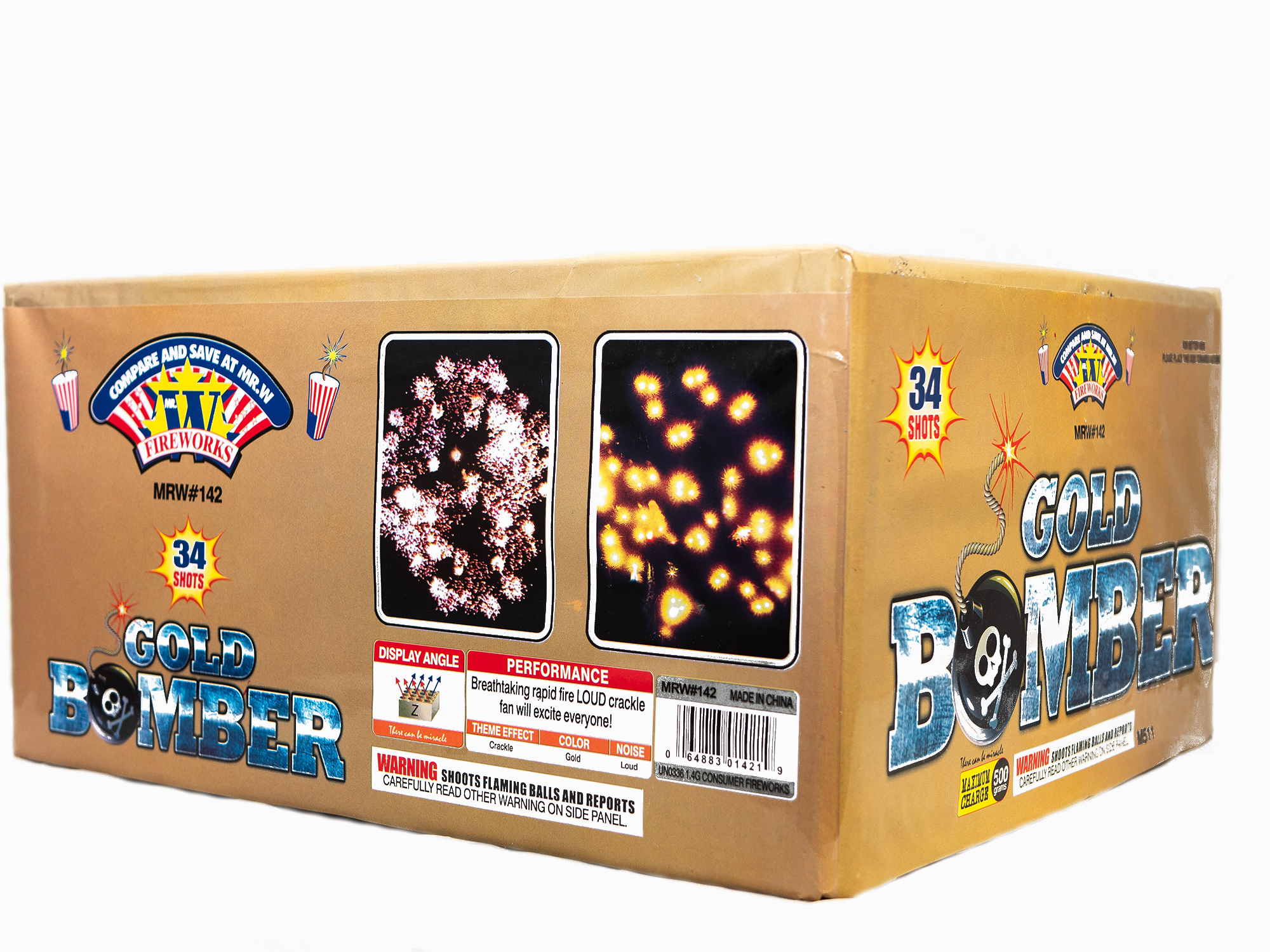 GOLD BOMBER | Mr. W Fireworks