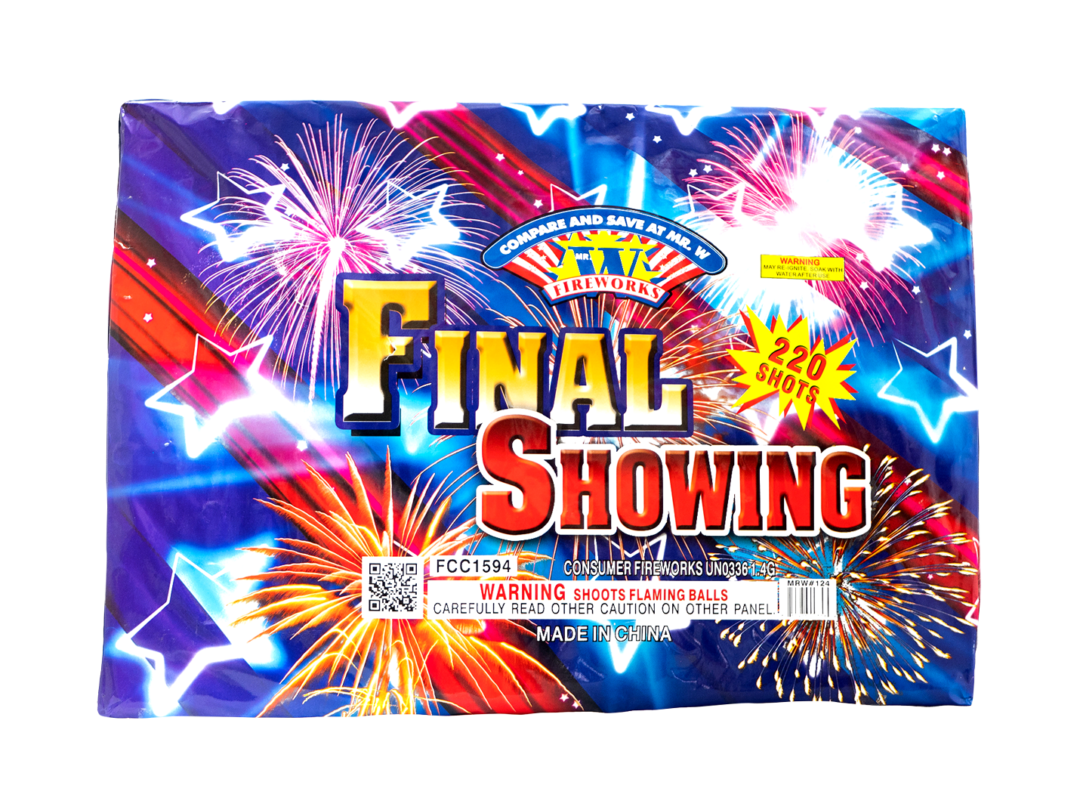 Final Showing | Mr. W Fireworks
