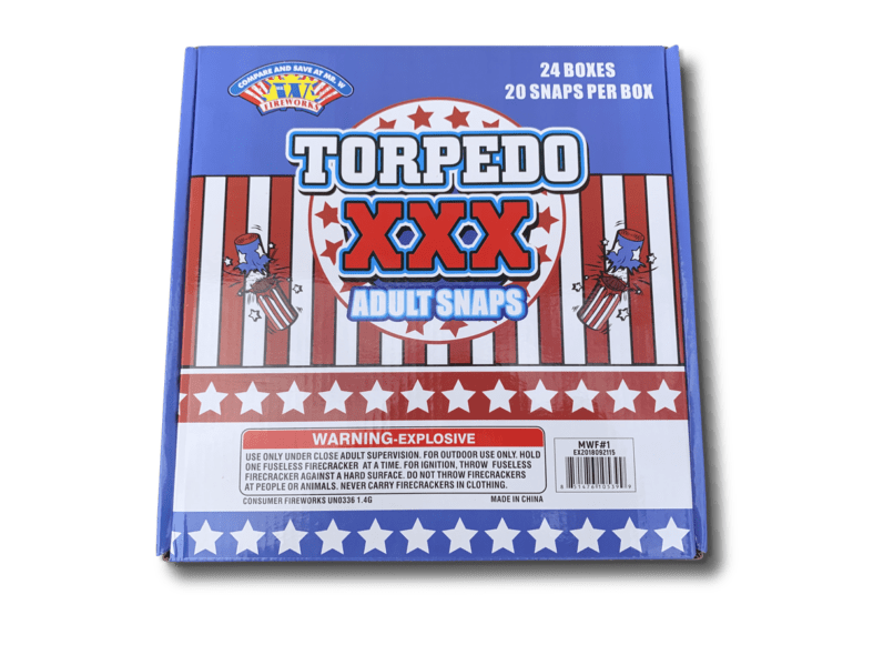 Torpedo - XXX - Adult Snaps | Mr. W Fireworks