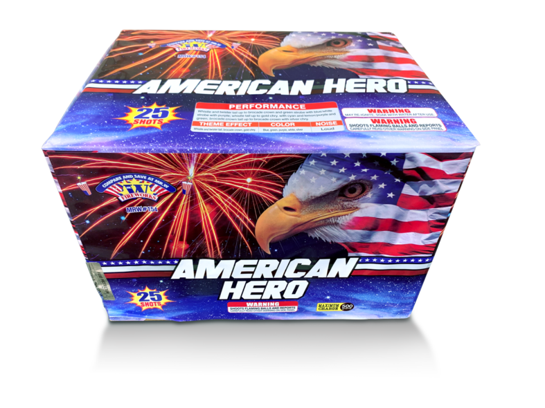American Hero | Mr. W Fireworks