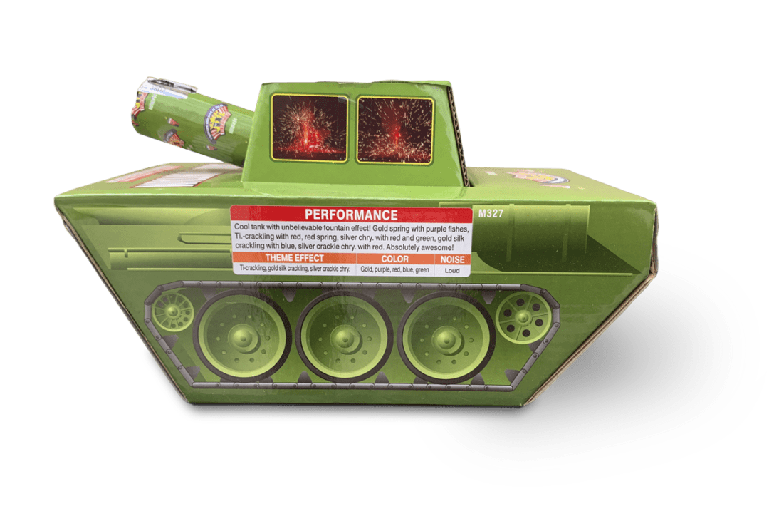 Tank Fountain | Mr. W Fireworks