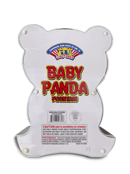 Panda Fountain | Mr. W Fireworks